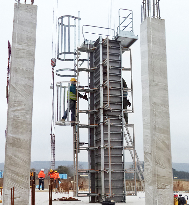 Concrete Column Construction